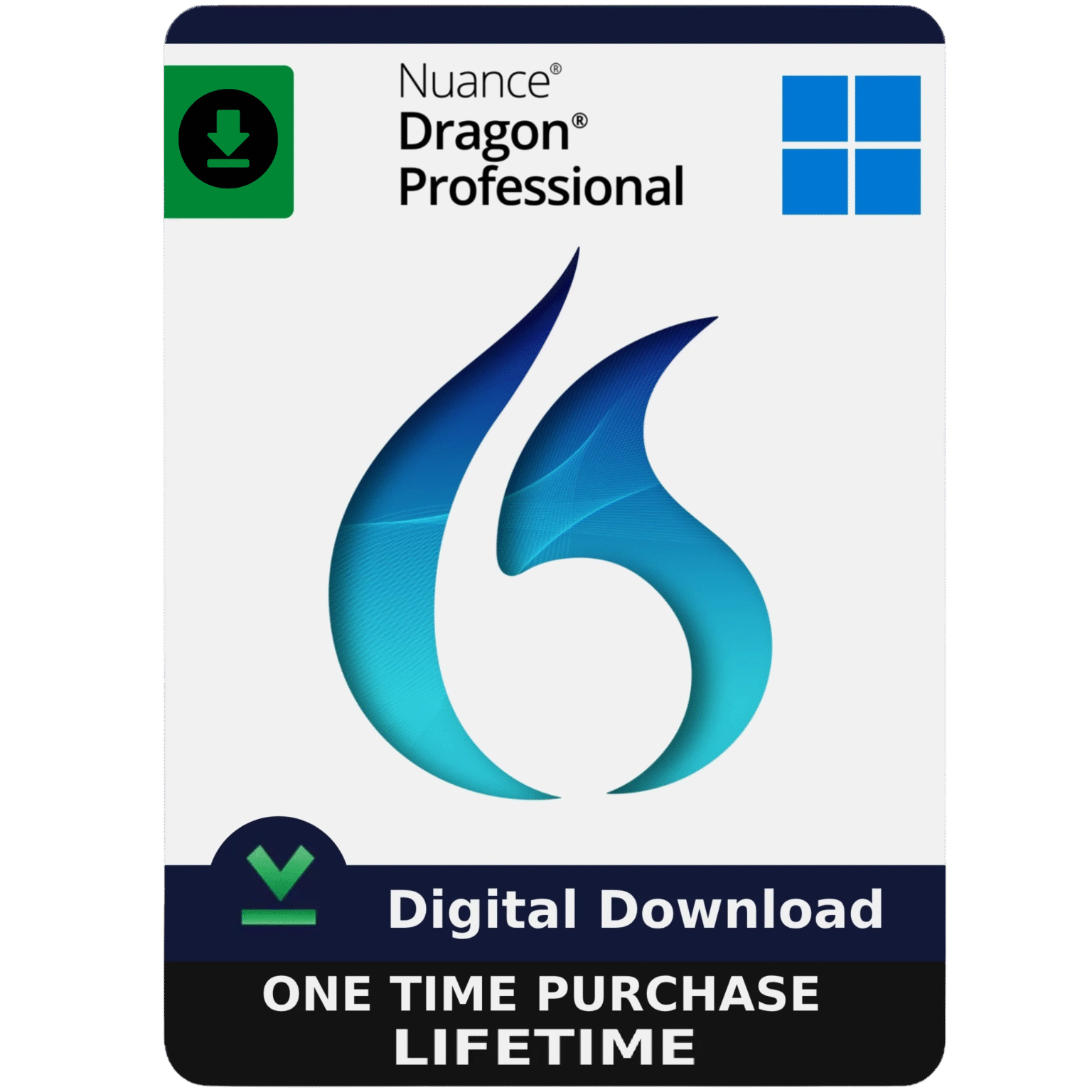 Nuance Dragon Lifetime License For Windows Unlimited Devices - Vodeto